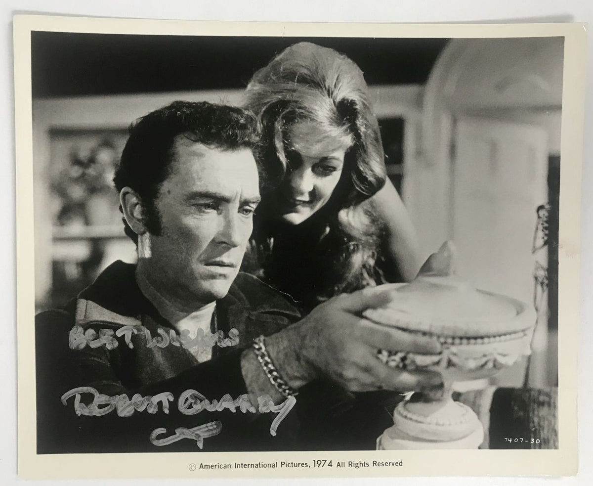 Robert Quarry (d. 2009) Signed Autographed Vintage Glossy 8x10 Photo ...