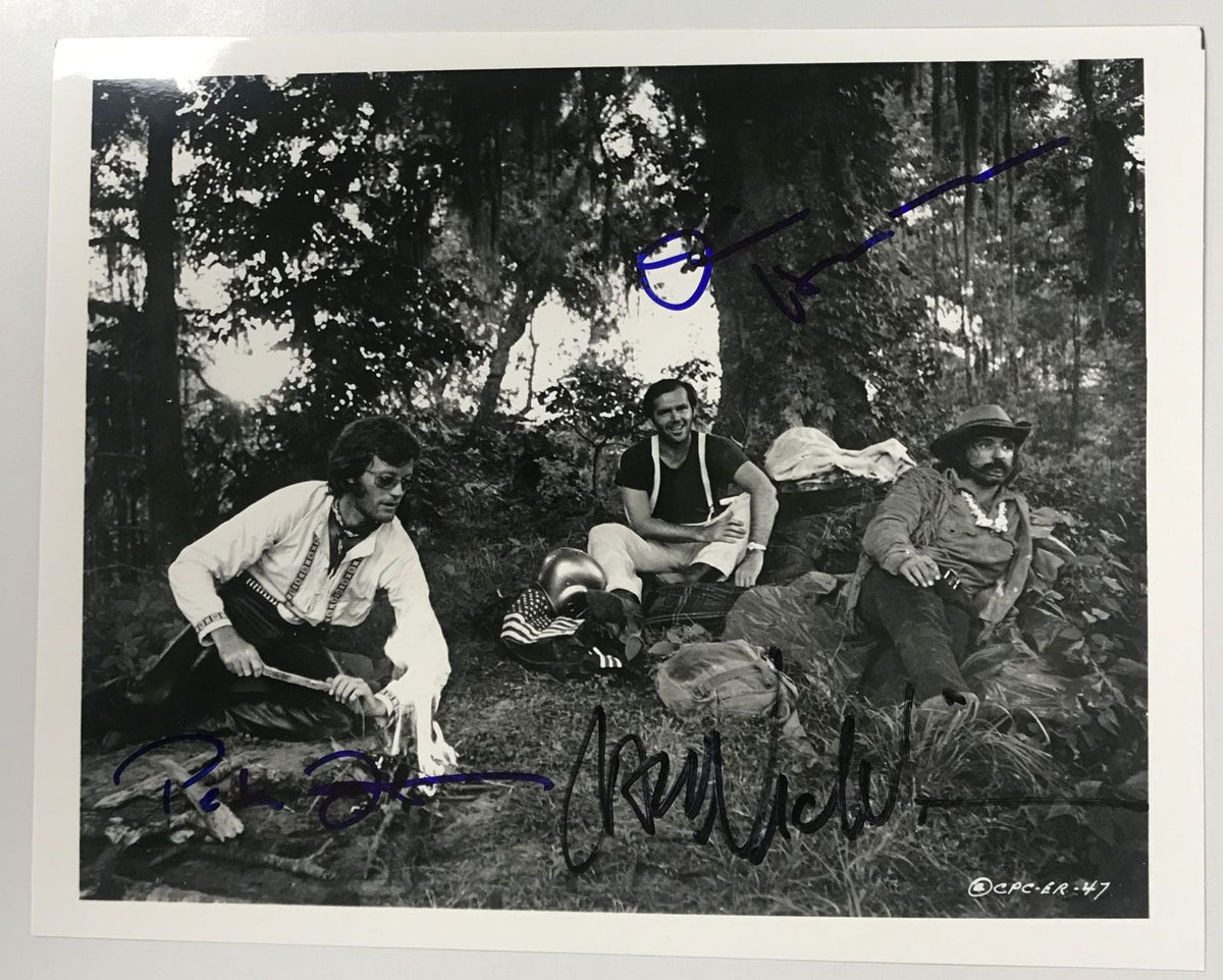 Jack Nicholson, Peter Fonda & Dennis Hopper Signed Autographed "Easy R ...