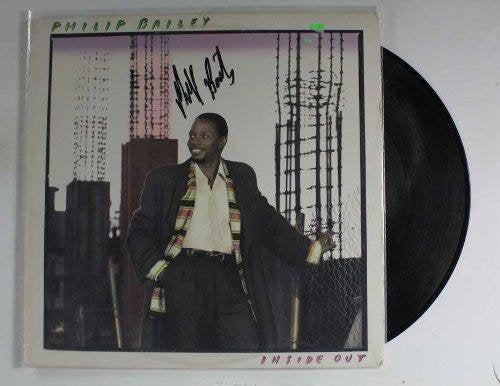 Philip Bailey Signed Autographed "Inside Out" Record Album - COA Match ...
